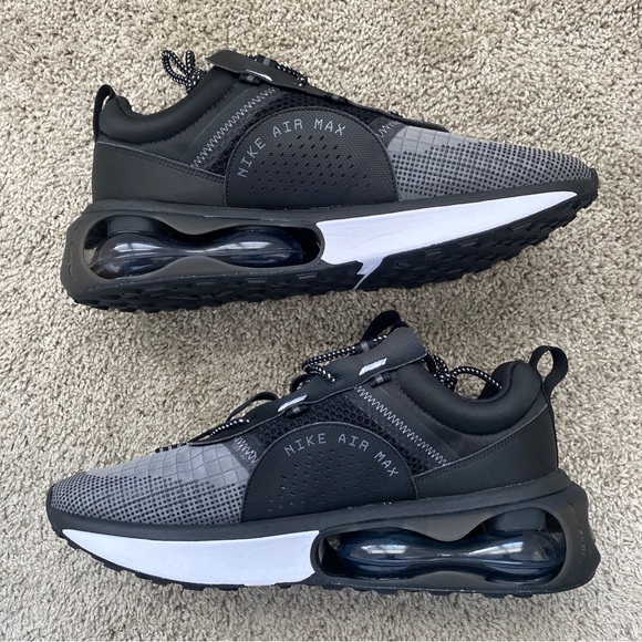 Nike | Shoes | New Nike Air Max 22 Black Iron Grey White Mens Size 75 ...